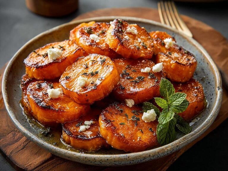 Rondelles Patate Douce Miel: 1 délice sucré-salé - Exp Recettes